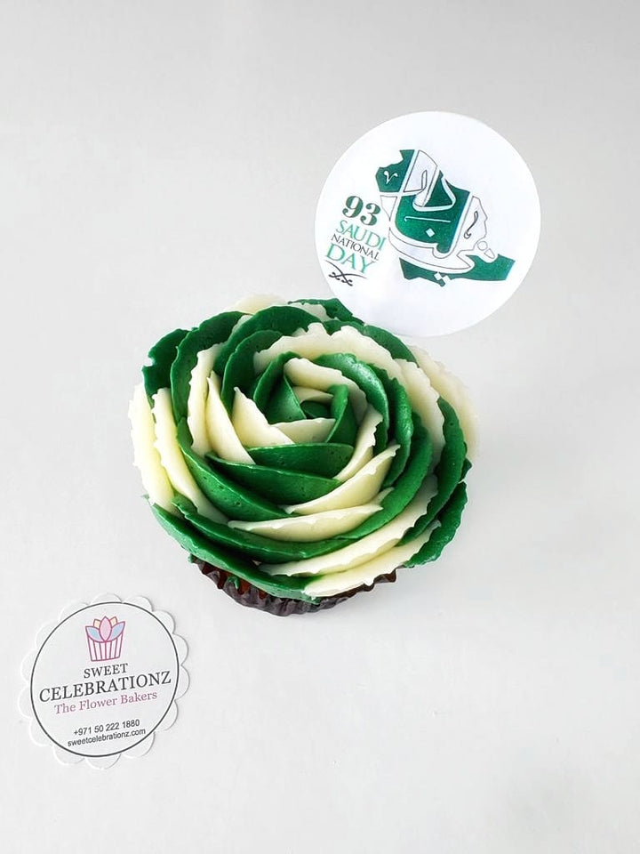 Saudi National Day Cakes, Cupcakes & Boxed Treats in Dubai – Sweet ...